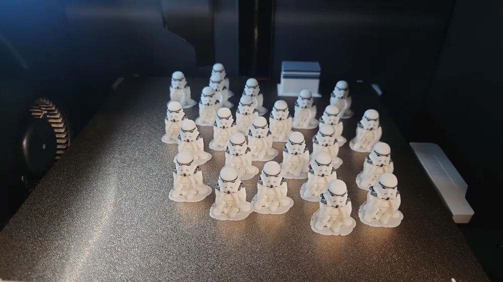 Mini Stormtrooper with coloured helmet AMS 3cm Remixed by To-Bi ...