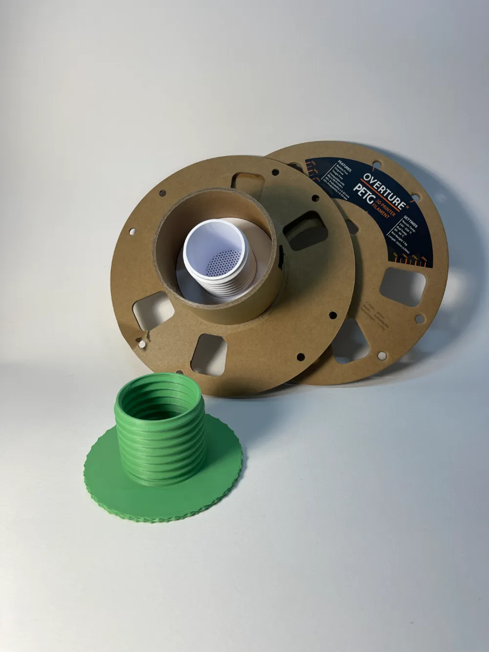 Recyclable Cardboard Spool Reuse with silica by FlowLab Studio ...