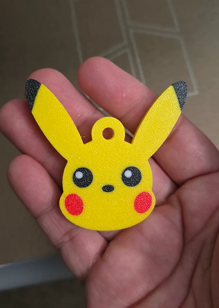 Tinkermon Pikachu Pokemon Keychain by Panic Driven - MakerWorld