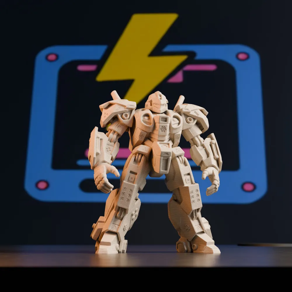 XC67 Abyss Fang - Mecha Gundam by TheLightning MakerWorld: Download ...