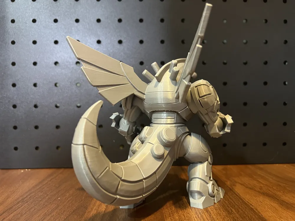 Mecha Pokemon Series: Palkia Statue - Free 3D Print Model - MakerWorld