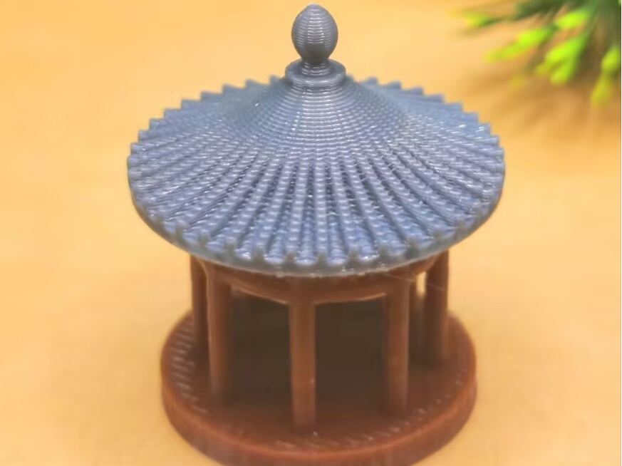 Classical Chinese-style round pavilion miniature by user_4024774416 ...