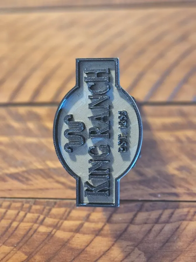 King Ranch Hitch Cover by clpontius - MakerWorld