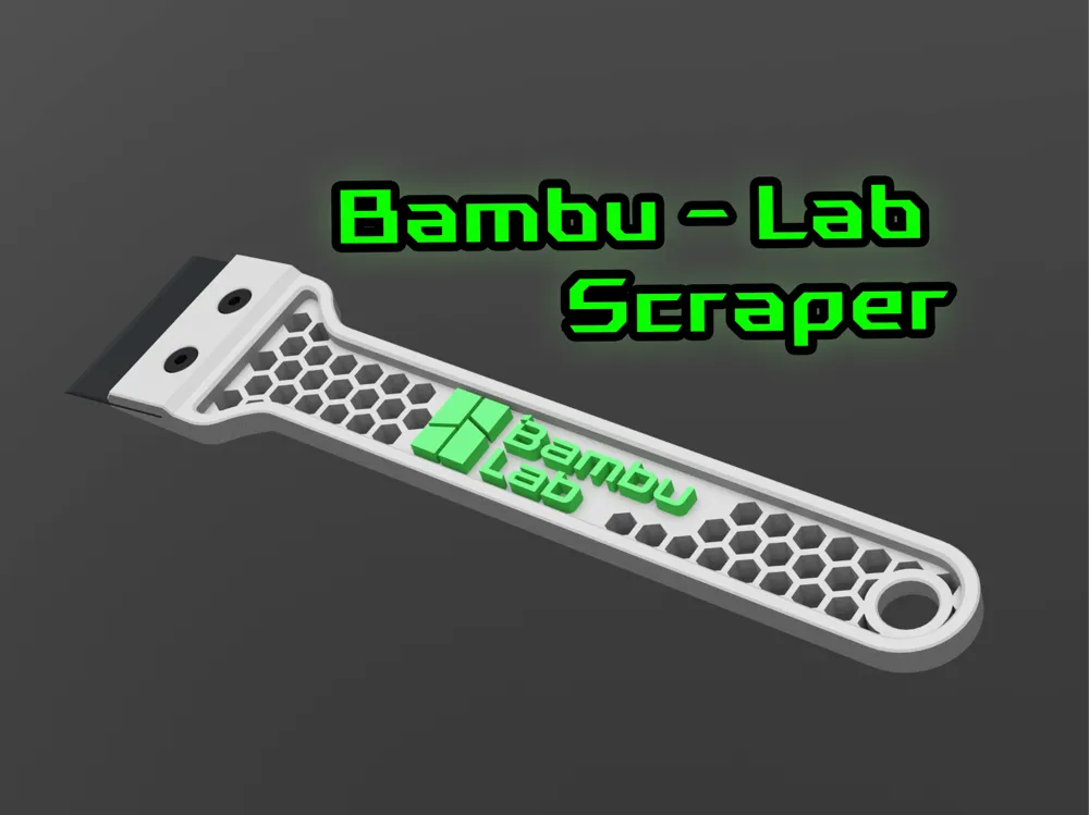 Bambu Scraper Handle - Free 3D Print Model - MakerWorld