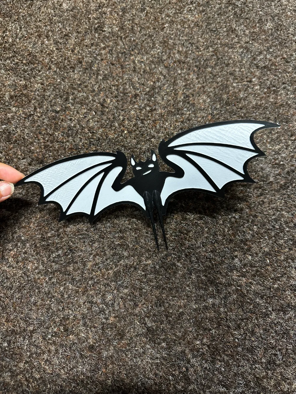 BAT HAIR PIN - Free 3D Print Model - MakerWorld