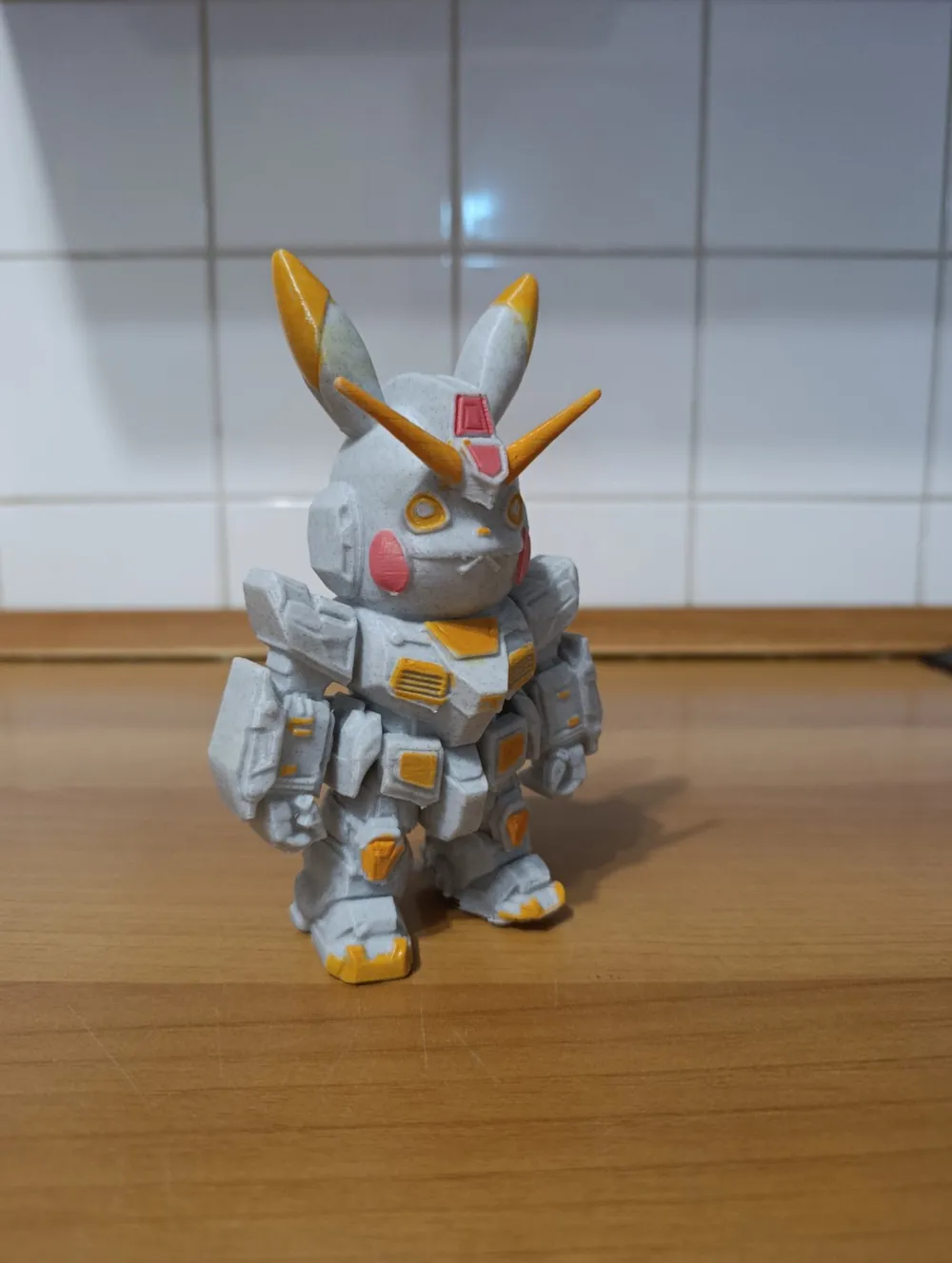 Pikachu Mecha Gundam Electric Warrior Edition by Trimela3D MakerWorld ...
