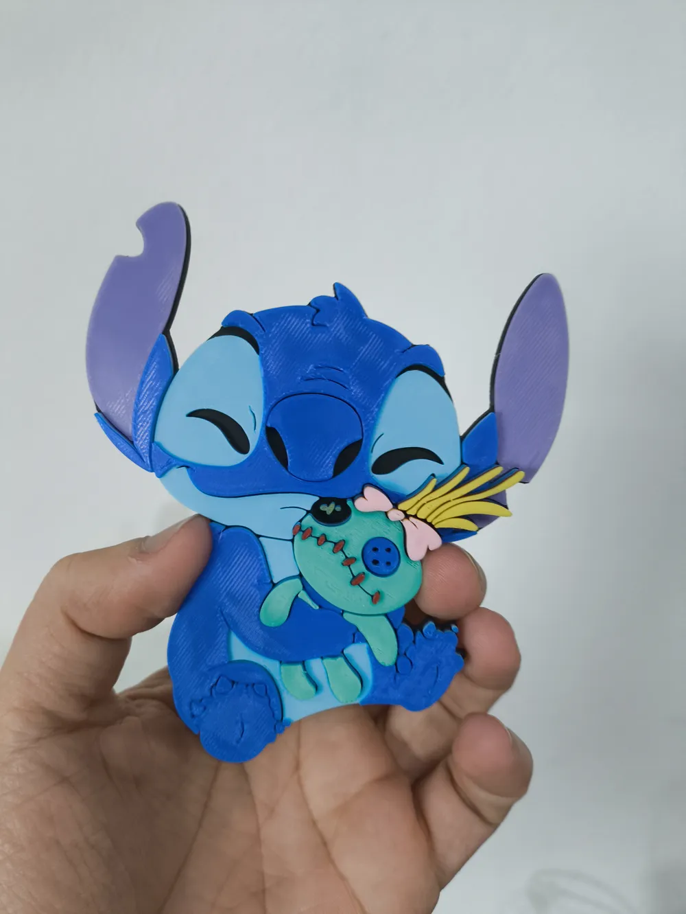 Lilo & Stitch Hugging Plush by AlemDeIdeias3D MakerWorld: Download Free ...