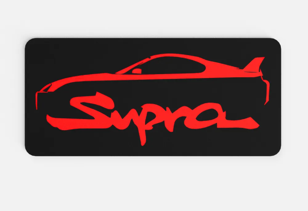 COASTER // TOYOTA SUPRA by pppardon - MakerWorld