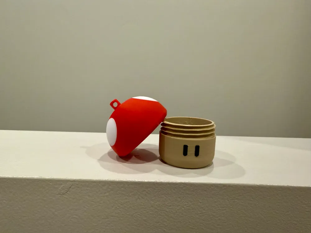 Mushroom Stash Ornament by Waveprint - MakerWorld