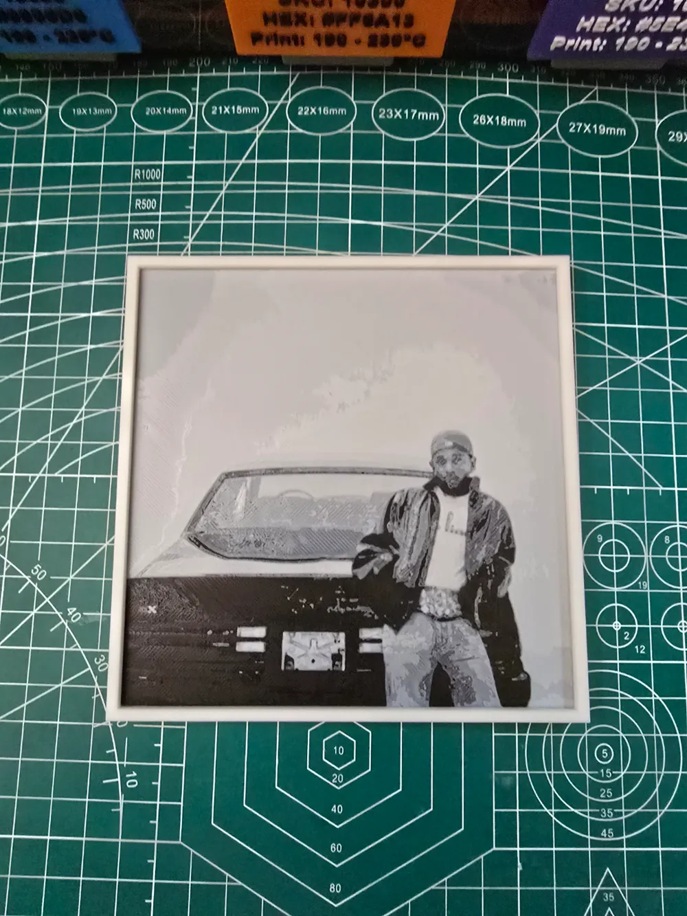 Kendrick Lamar "GNX" Album - Hueforge Art by Lumpy3D - MakerWorld