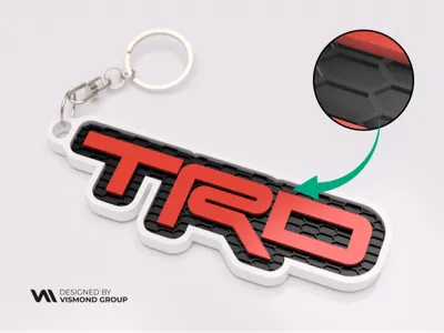 Toyota TRD Keychain by VISMOND GROUP MakerWorld: Download Free 3D Models