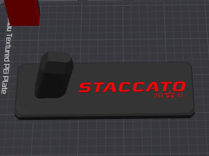 Staccato Pistol Stand - Free 3D Print Model - MakerWorld