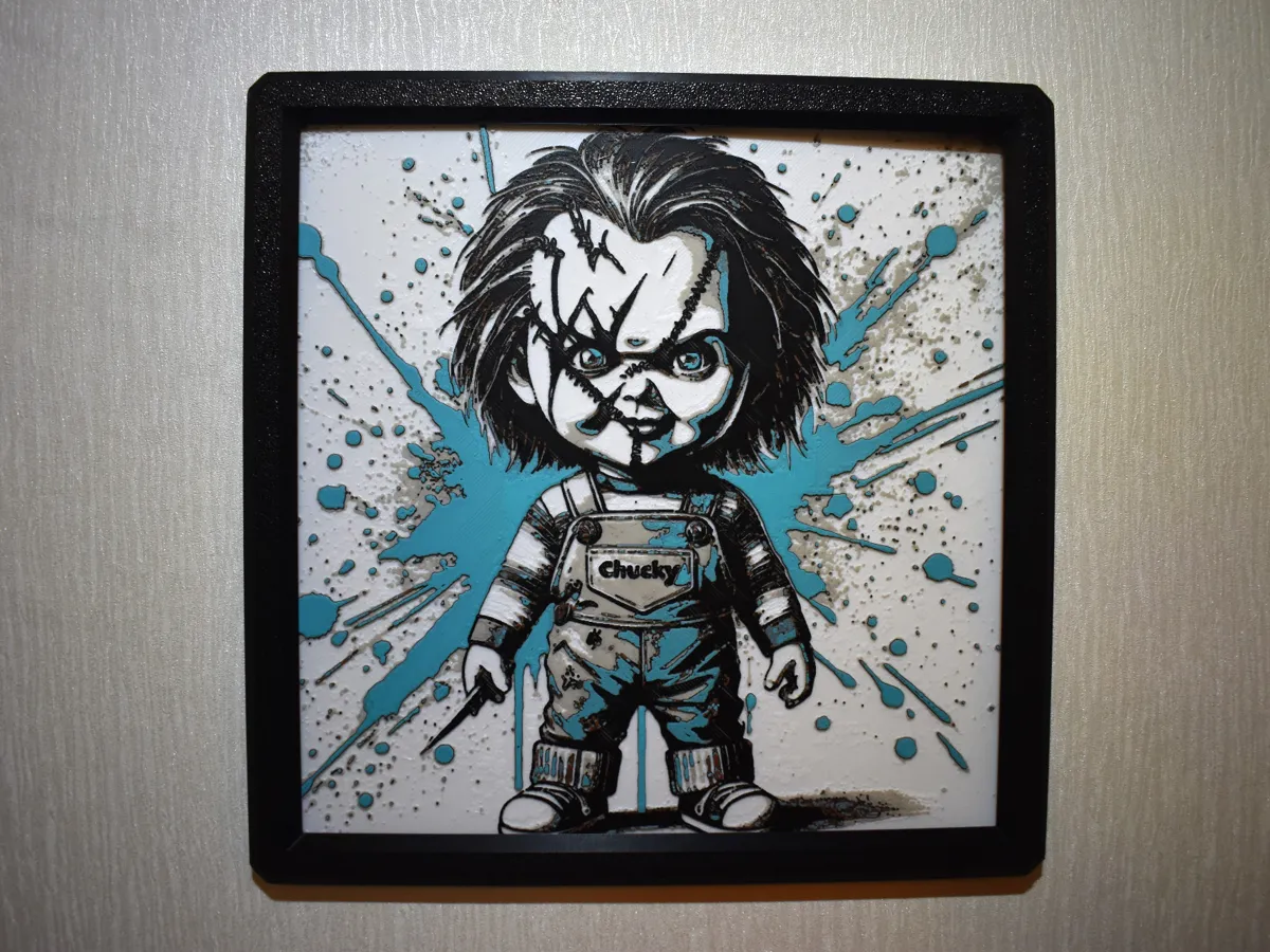 Chucky Hueforge – Kostenloses 3D-Druckmodell – MakerWorld