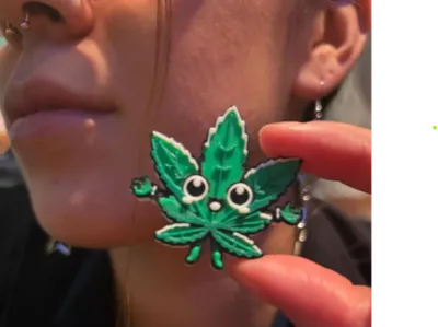 Weed Leaf by GelidonMakerWorld: Download Free 3D Models