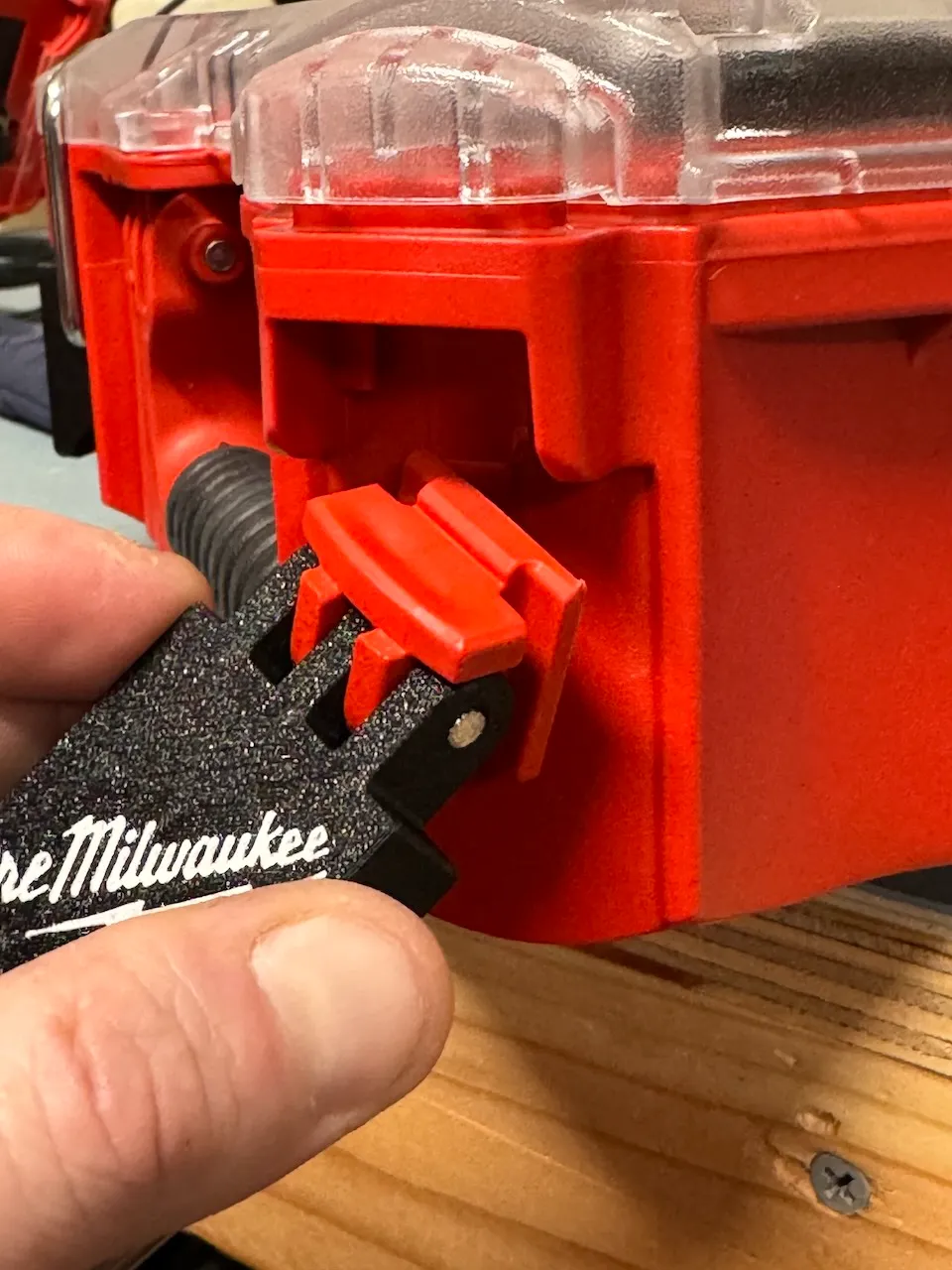 Milwaukee Packout latch_half width_full height_Dremilwaukee by ...