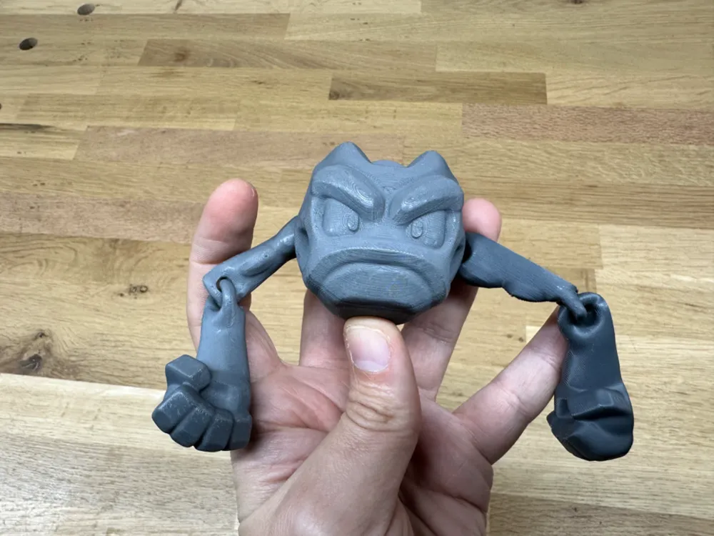 Pokemon Geodude - Flexi Articulated by Torikami MakerWorld: Download ...