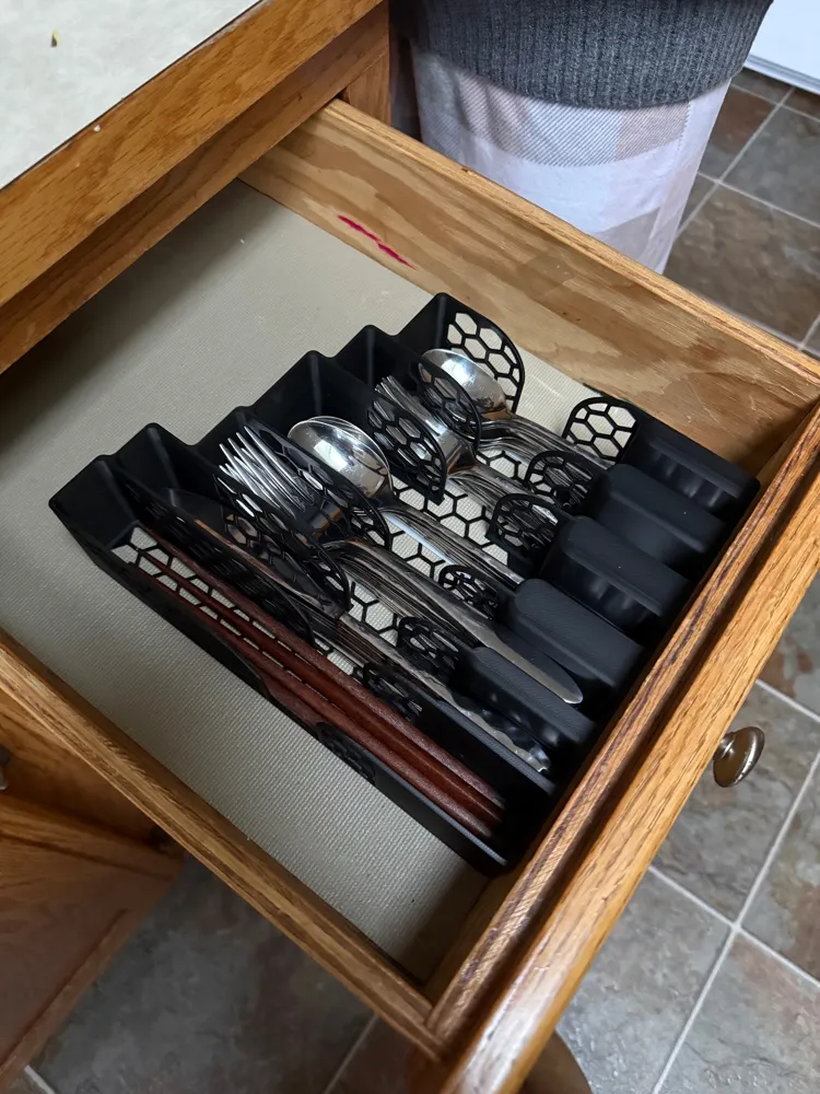 Kitchen Silverware Organizer With Labels - Free 3D Print Model - MakerWorld