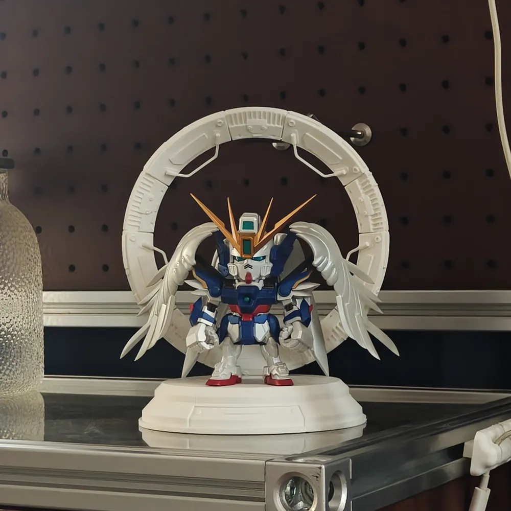 Gundam Mechanical Display Stand by LK MakerWorld: Download Free 3D Models