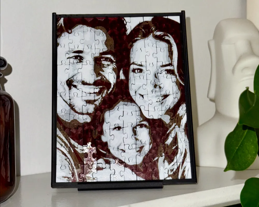 Customizable Puzzle 100pcs Set - Vertical - Free 3D Print Model ...
