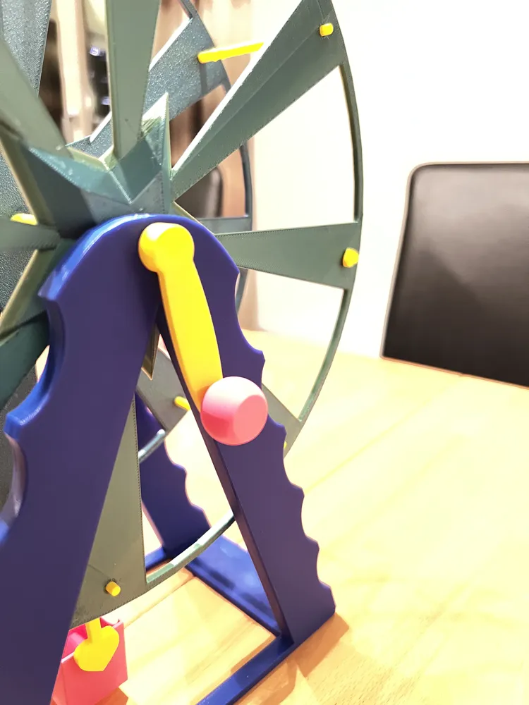 Rotating Ferris Wheel for Kids (Sylvanian Family) - Free 3D Print Model ...