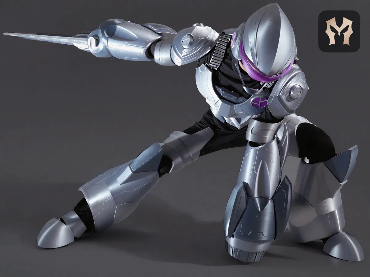X Armor, Battle Suit of the Bicycle Knight - MWH - Free 3D Print Model ...