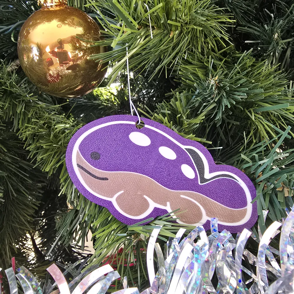 Gingerbread Clodsire Ornament - Free 3D Print Model - MakerWorld