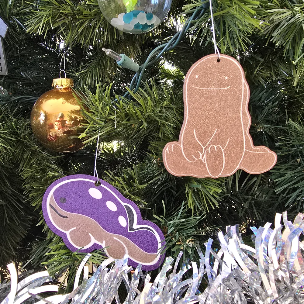 Gingerbread Clodsire Ornament - Free 3D Print Model - MakerWorld
