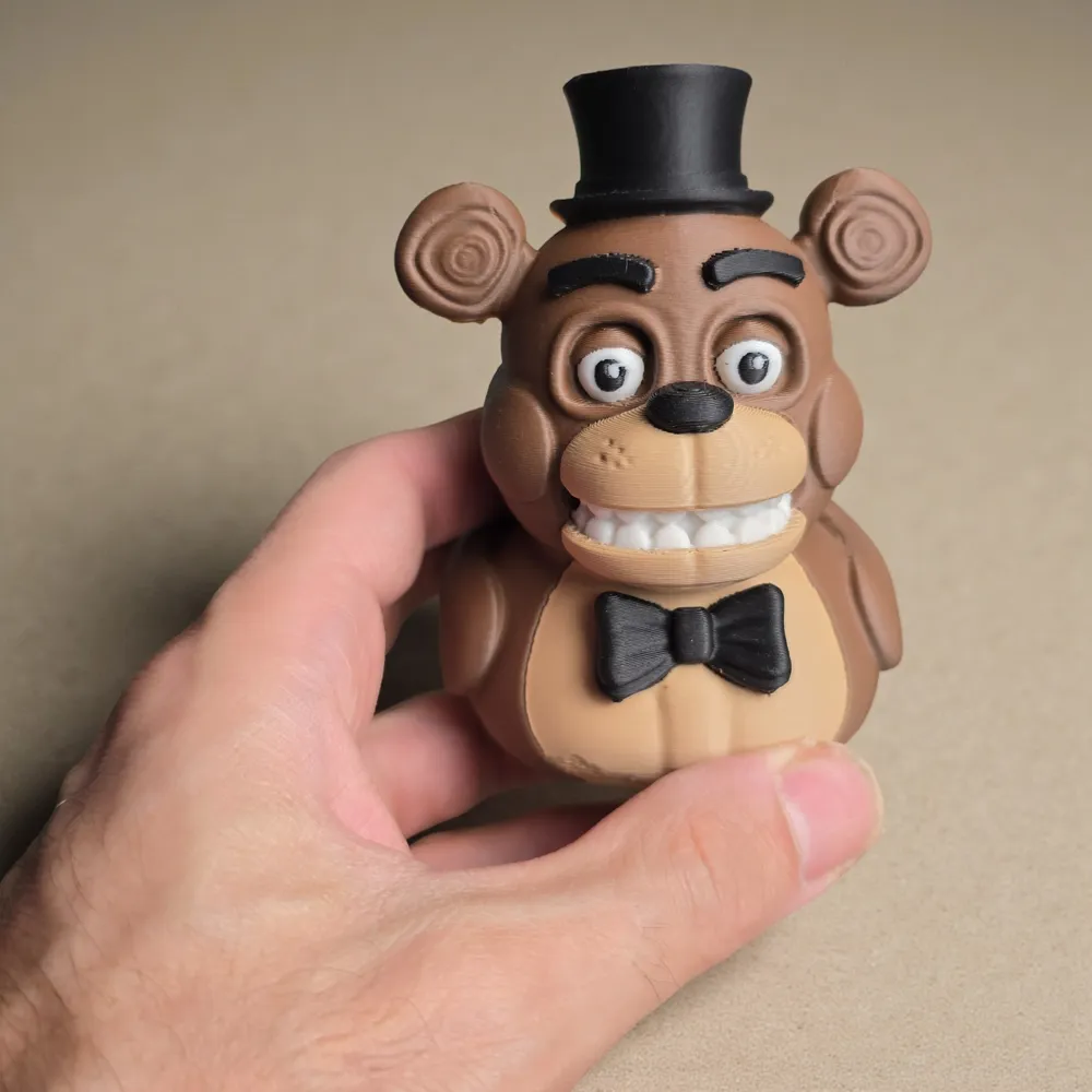 FNAF Freddy Fazbear Rubber Duck Ducky Game Toy by johnnyTbird ...