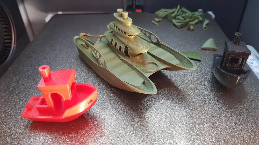 Benchy Catamaran by Sergiu_I MakerWorld: Download Free 3D Models