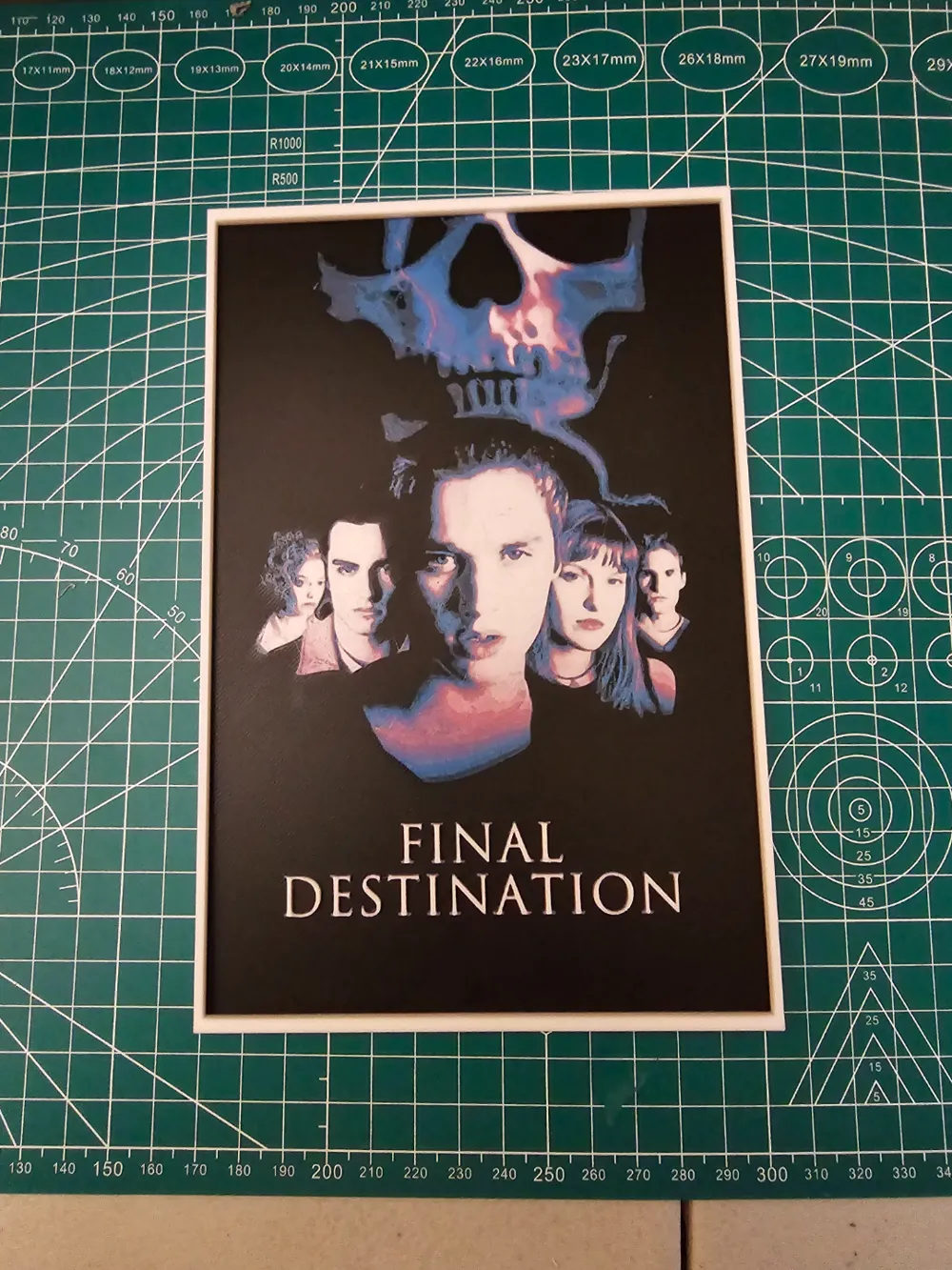 Final Destination Movie Poster - Hueforge Art by Lumpy3D - MakerWorld
