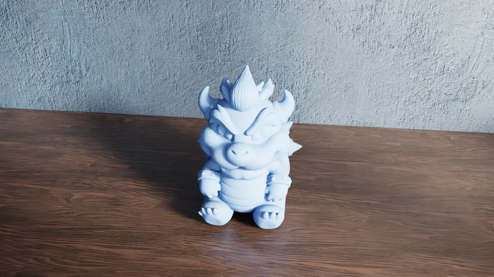 Chibi Bowser – Mini King of the Koopas by Marjers MakerWorld: Download ...