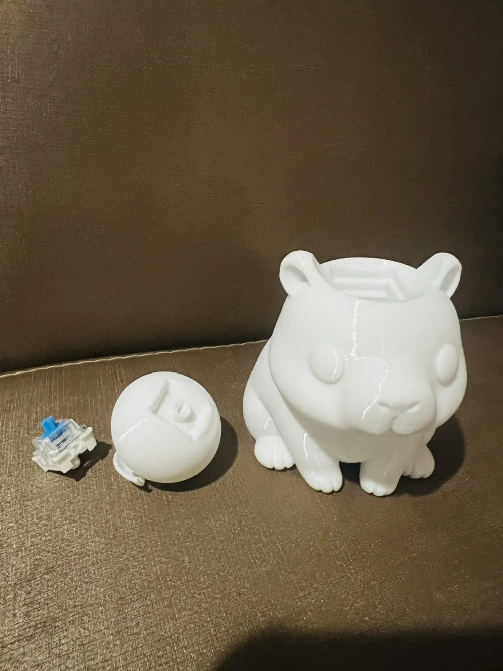 Capybara Orange Clicker – MX DIY - Free 3D Print Model - MakerWorld
