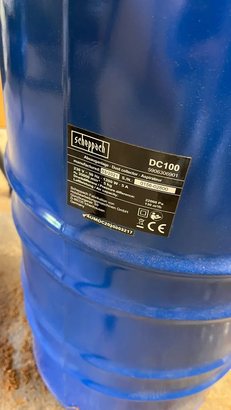 Scheppach dust extractor adapter to shop vac hose by KL Worx - MakerWorld