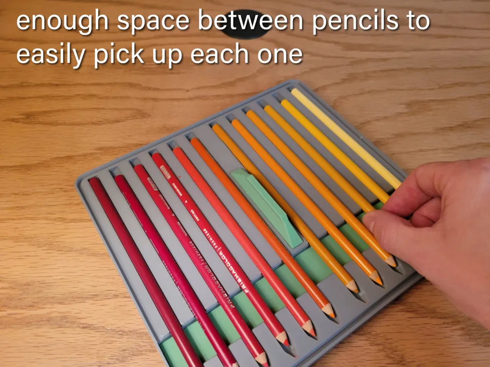 Colored Pencil Organizer - stackable and portable by Prismatic ...