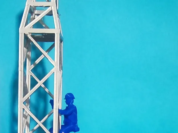 SMALL TELECOMMUNICATION TOWERS - STRUCTURE - - Free 3D Print Model ...