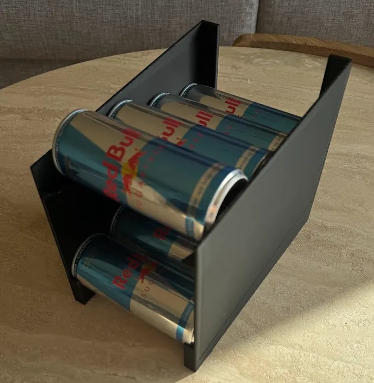 Red Bull Dispenser 250ml cans - Free 3D Print Model - MakerWorld
