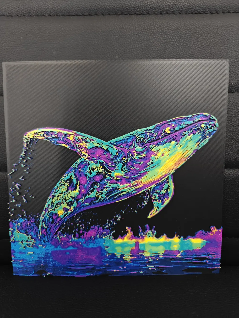 Whale Pop Art - Free 3D Print Model - MakerWorld