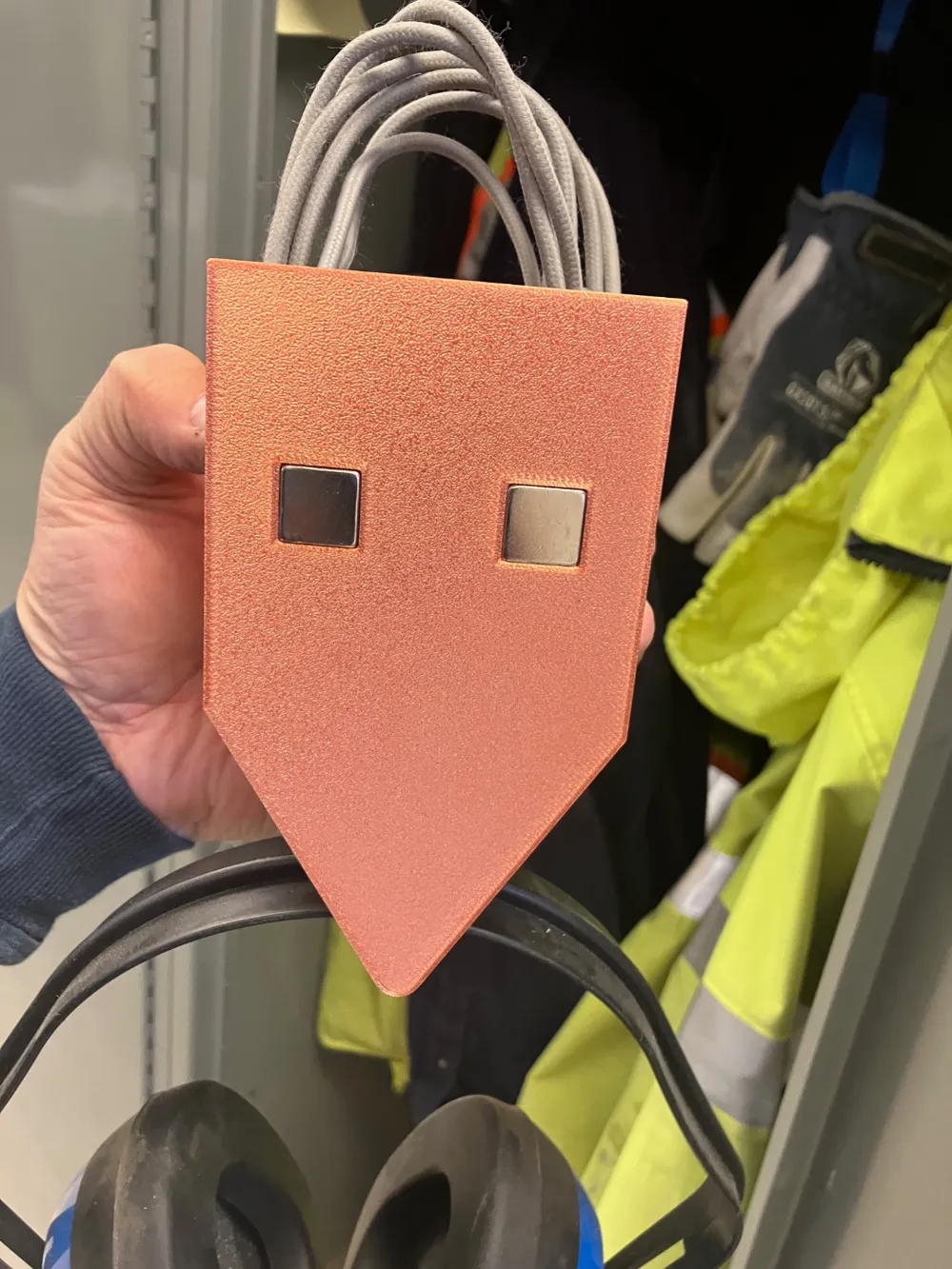 Magnetic Locker Storage Box w/Hook by fitterman100 - MakerWorld