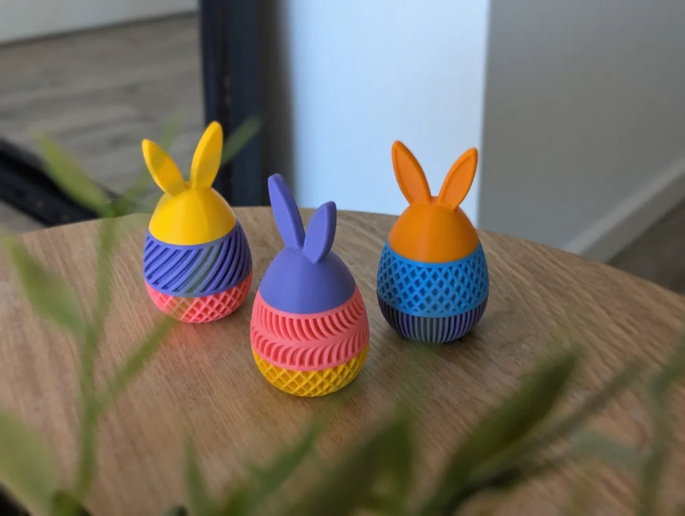Easter Egg - 30 Styles, endless Colors! - Free 3D Print Model - MakerWorld