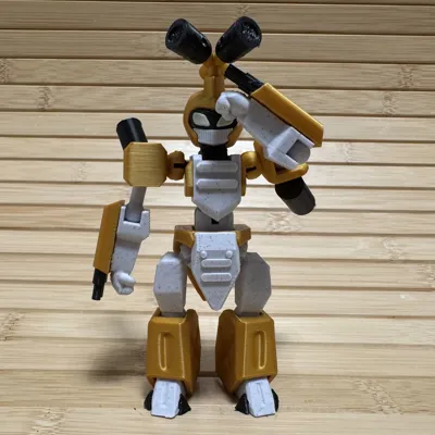 Kit Mecha Metabee - Medabot by LOBO Sculpt MakerWorld: Download Free 3D ...