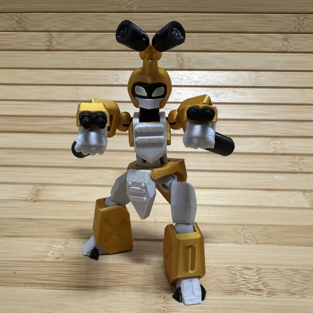 Kit Mecha Metabee - Medabot by LOBO Sculpt MakerWorld: Download Free 3D ...