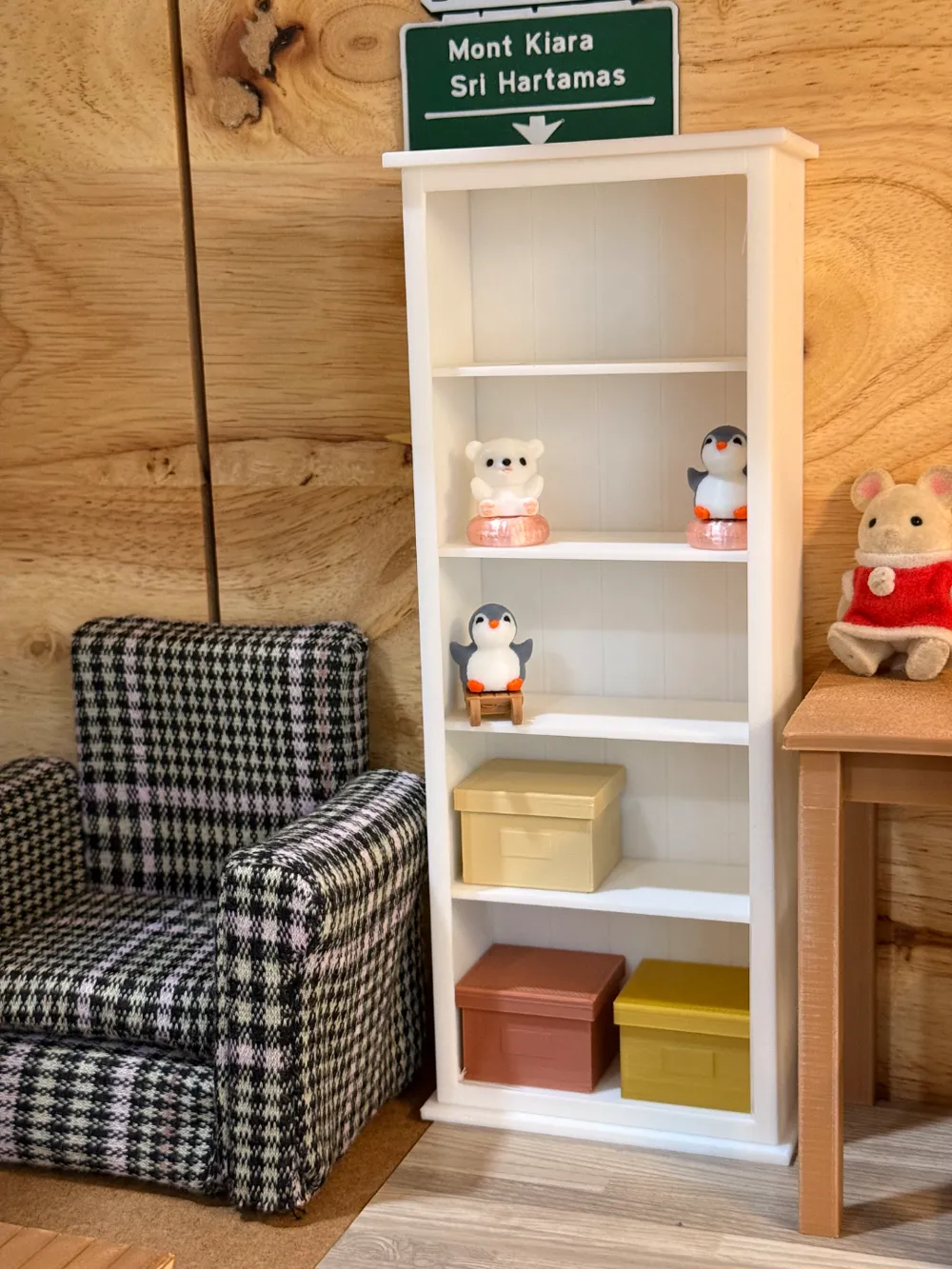 1:6 Scale doll house bookshelf by Printed a mini - MakerWorld