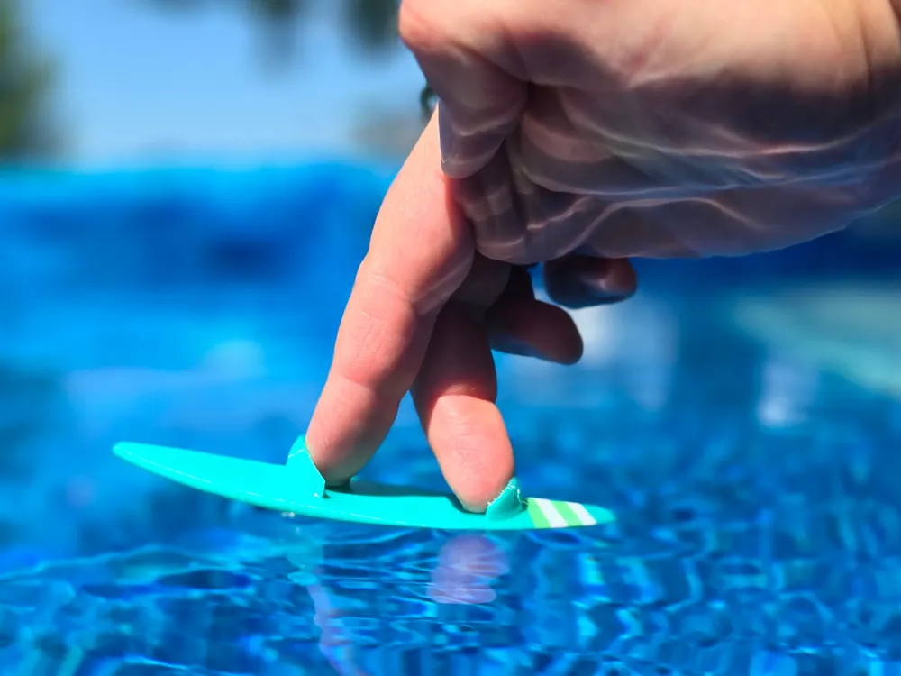 Finger Surfboard For Pool Fun by Papadansmaman MakerWorld: Download ...