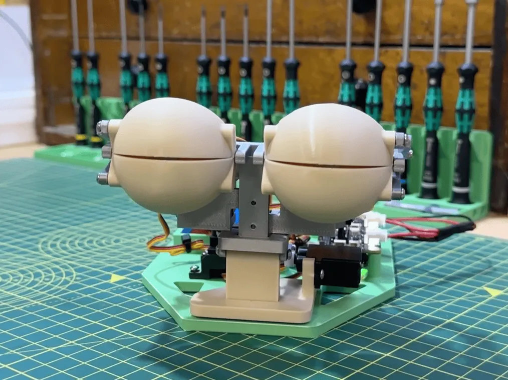 Animatronic Eyes Pan and Tilt by PurpleShark MakerWorld: Download Free ...