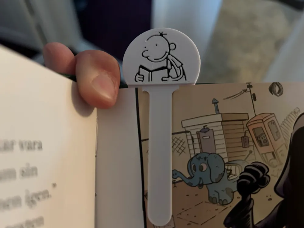 Greg from Diary Of A Wimpy Kid - Book Mark by Braxen - MakerWorld