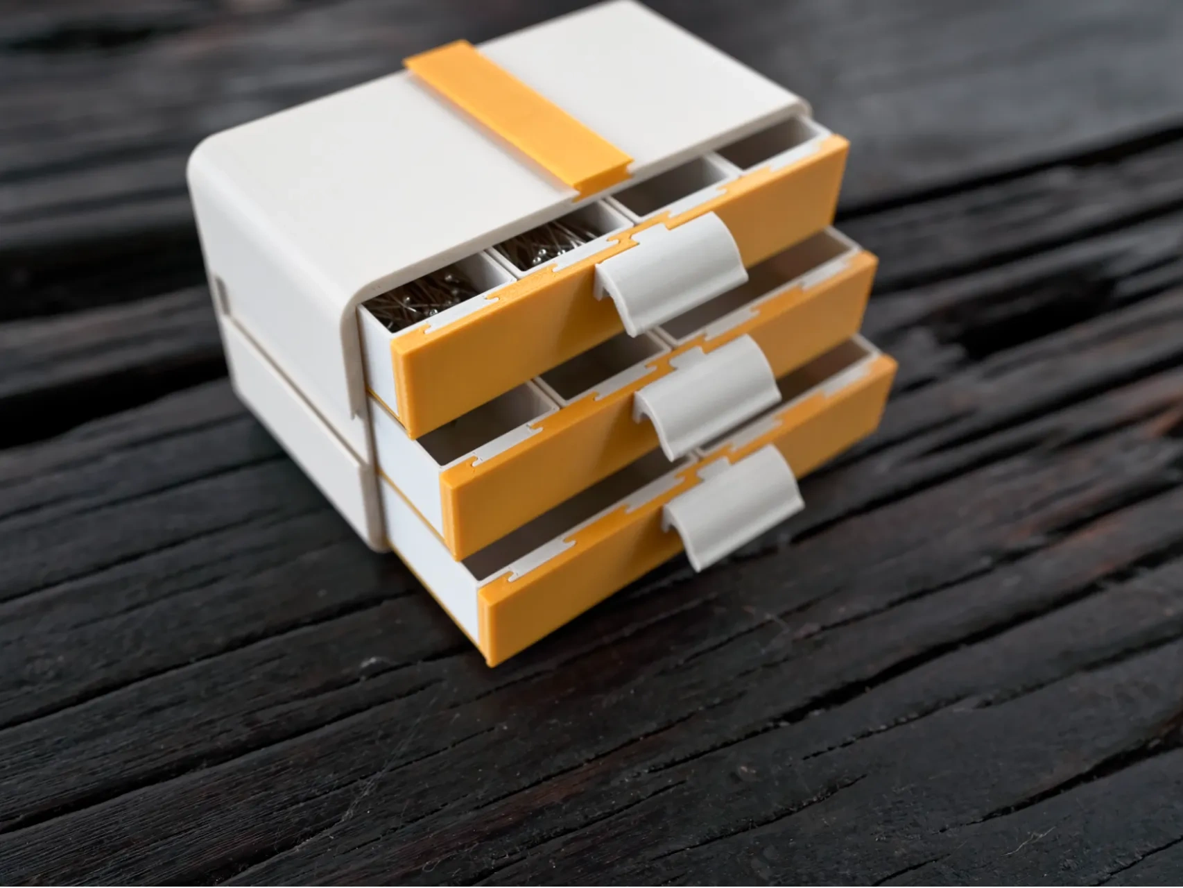 Modular Stackable Parts Storage Box V2.0 (Frequent Access Version) by 大岛的小张 - MakerWorld