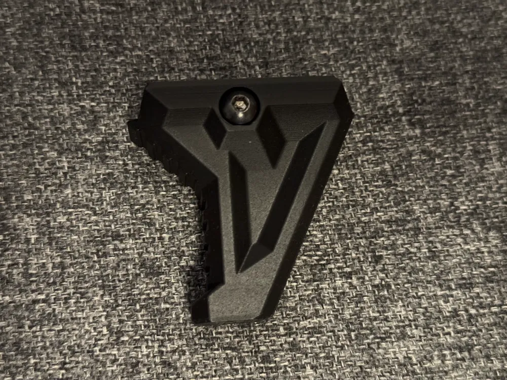 AR15 foregrip 9 - PICATINNY - Free 3D Print Model - MakerWorld