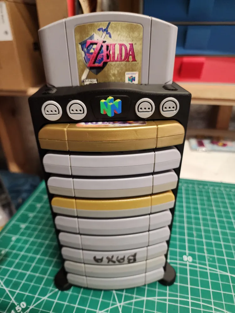 N64 Cartridge Display V2 by DrDugong MakerWorld: Download Free 3D Models