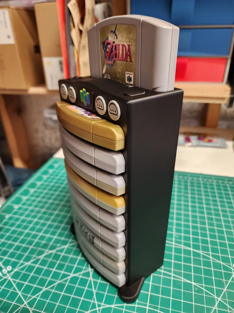N64 Cartridge Display V2 by DrDugong MakerWorld: Download Free 3D Models
