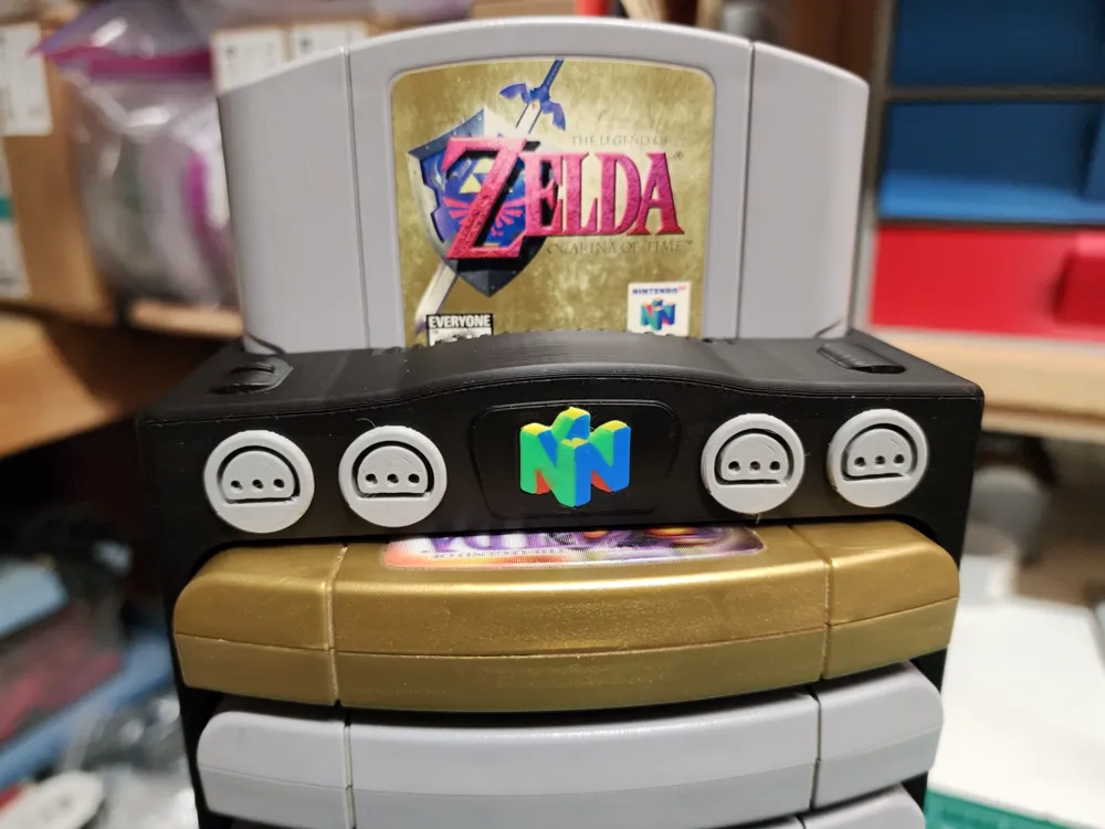 N64 Cartridge Display V2 by DrDugong MakerWorld: Download Free 3D Models